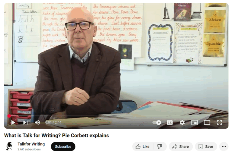 Talk for Writing - Round Hill Primary School