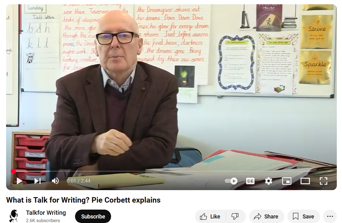 Talk for Writing - Round Hill Primary School